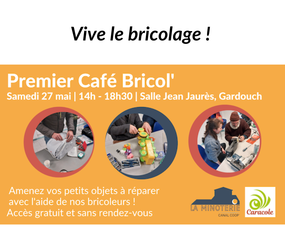 Le premier Café Bricol' de La Minoterie