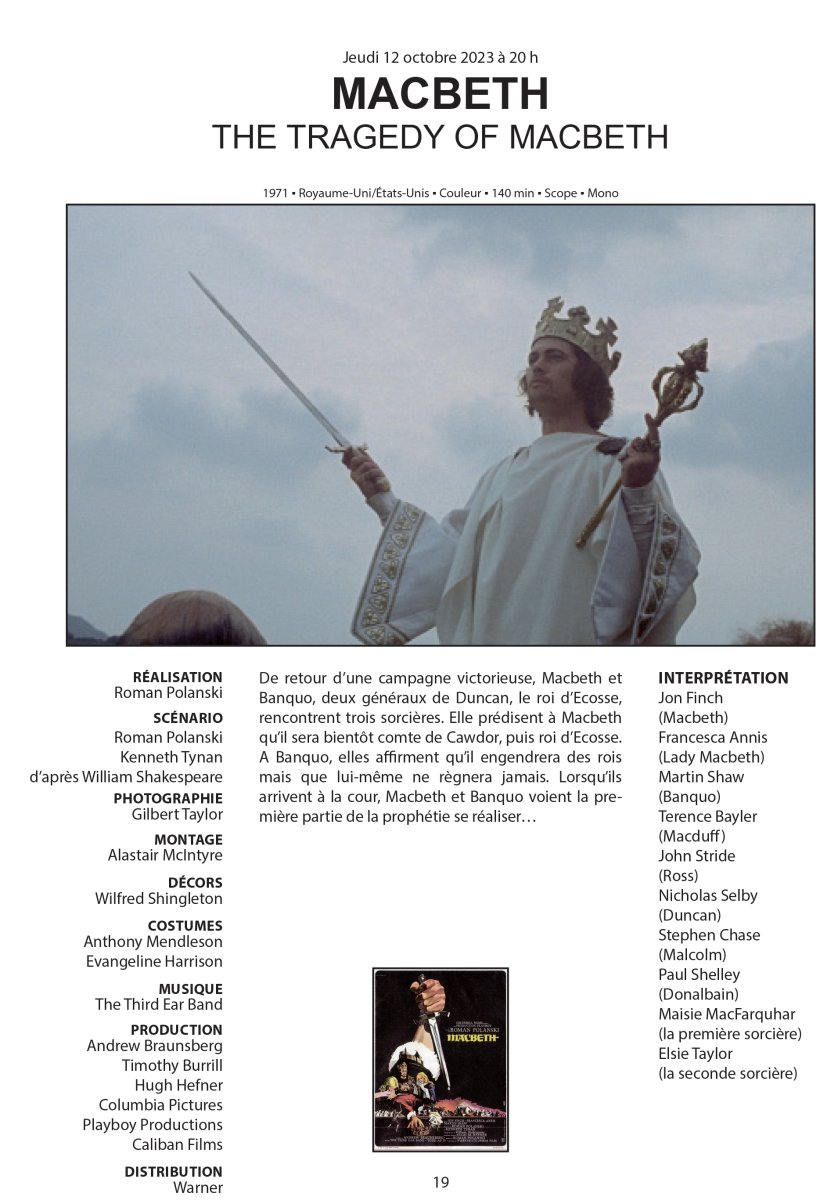 MACBETH